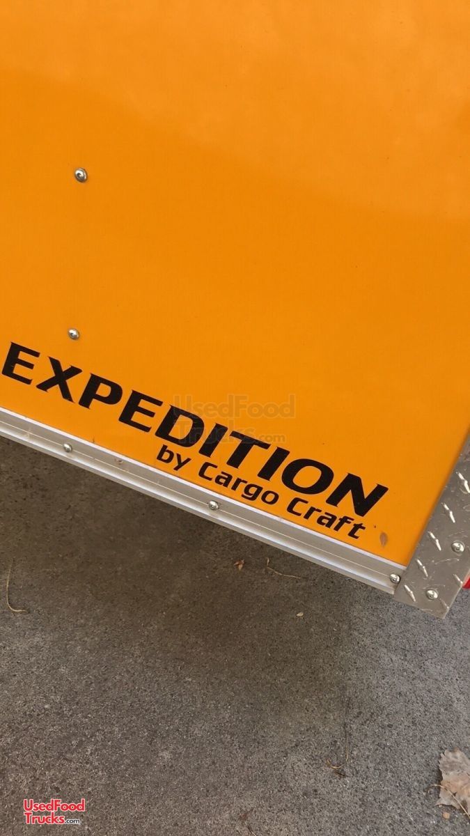 2018 - 8' x 16' Cargo Craft Expedition Used Kitchen Food Concession Trailer