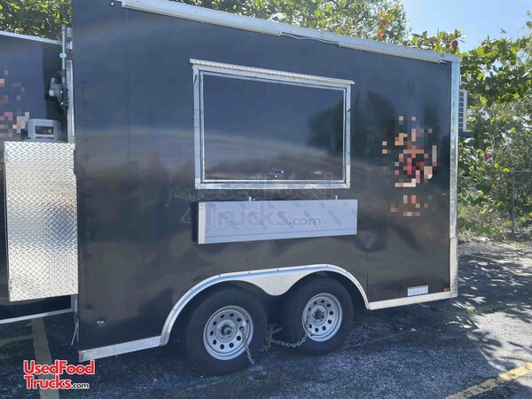 Like New 2021 - 8.5' x 12' Diamond Cargo Food Concession Trailer