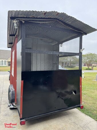 2014 - 7' x 16' Crawfish Crab Shrimp Seafood Boiling Trailer with Porch