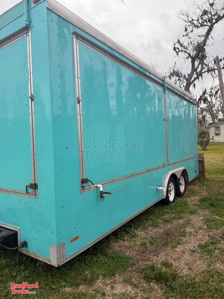 2001 20' Ice Cream/Smoothie Food Concession Trailer Mobile Vending Unit
