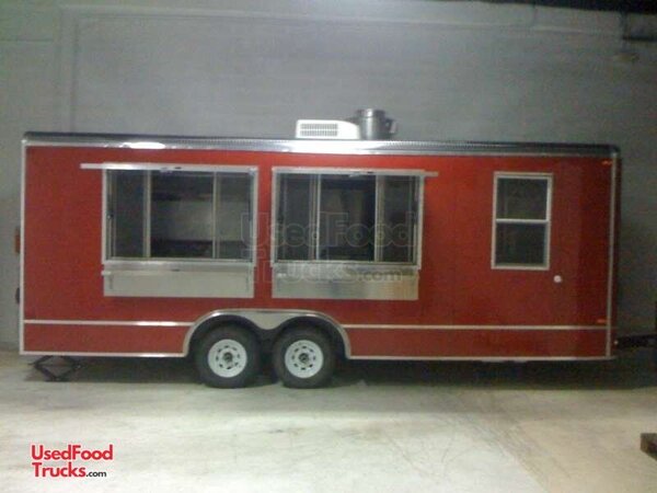 22 x 9 x 11 - 2010 Custom Concession Trailer