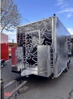 Well Equipped - 2024 8.5 x 16 Coffee/Espresso Concession Trailer