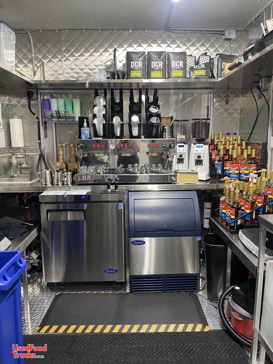 Well Equipped - 2024 8.5 x 16 Coffee/Espresso Concession Trailer