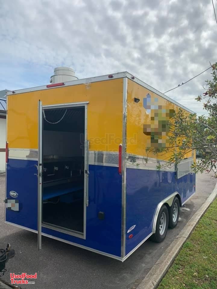 Snapper 8.5' x 18' Kitchen Food Concession Trailer with Pro Fire Suppression System