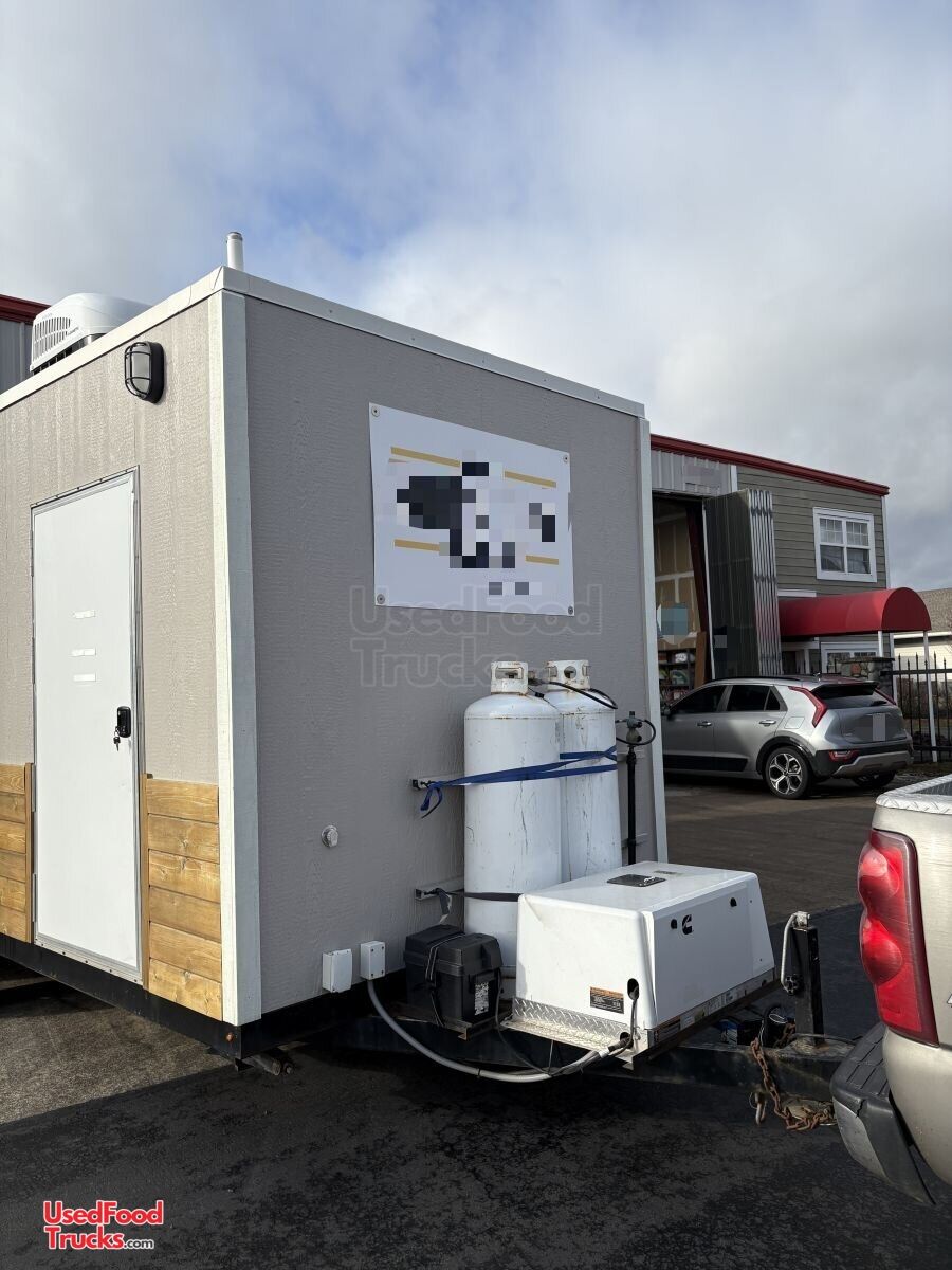 2022 8' x 18' Food Kitchen Concession Trailer Mobile Food Unit w/ Pro ...