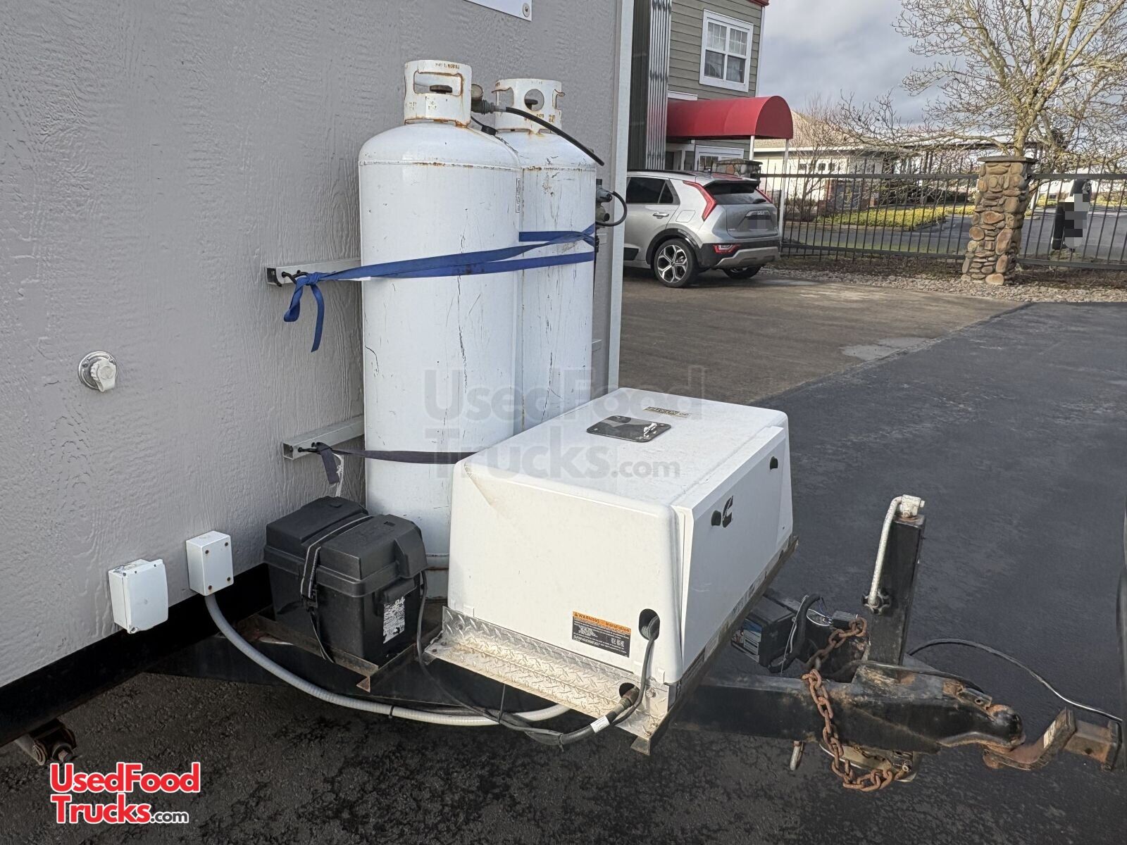 2022 8' x 18' Food Kitchen Concession Trailer Mobile Food Unit w/ Pro ...