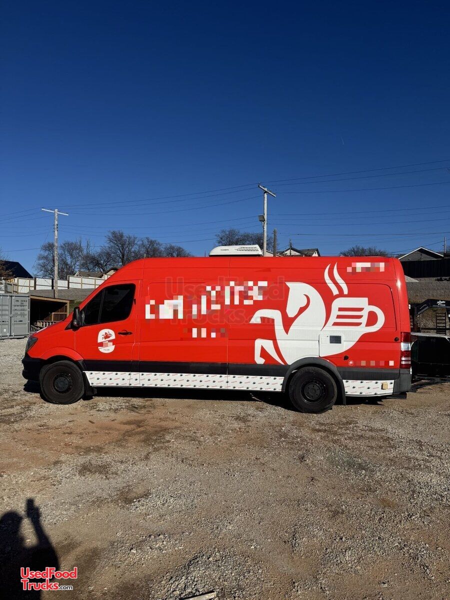 SUPER LOW MILES 2018 18' Mercedes Mobile Coffee/Espresso Van Beverage Truck