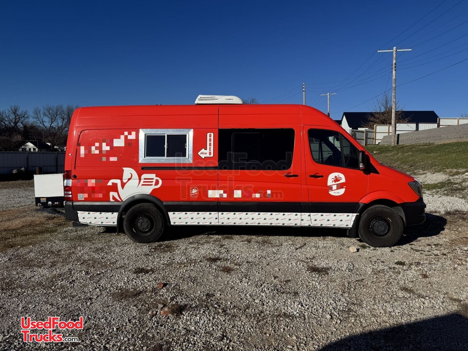 SUPER LOW MILES 2018 18' Mercedes Mobile Coffee/Espresso Van Beverage Truck