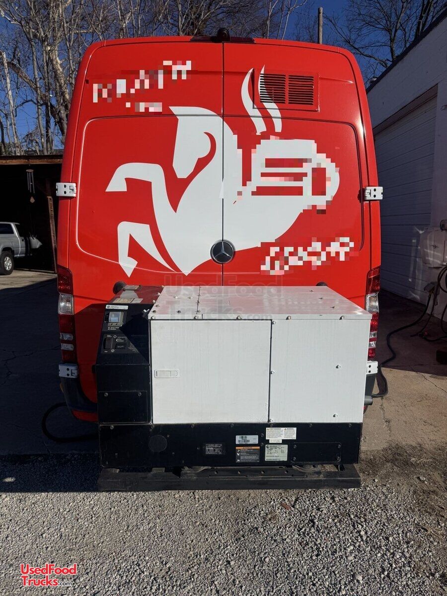 SUPER LOW MILES 2018 18' Mercedes Mobile Coffee/Espresso Van Beverage Truck