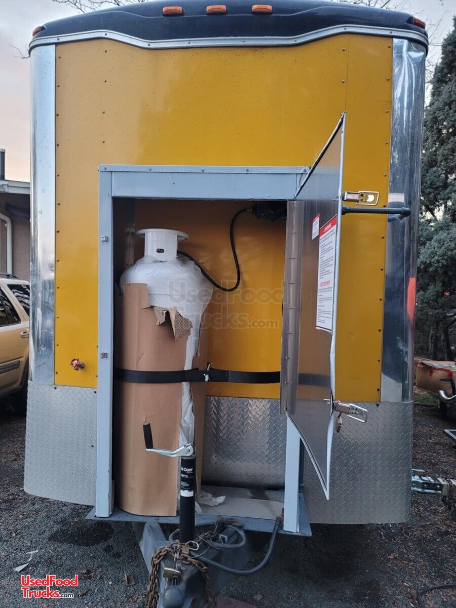 NEW - 2025 20' Haulmark Kitchen Food Concession Trailer with Fire ...