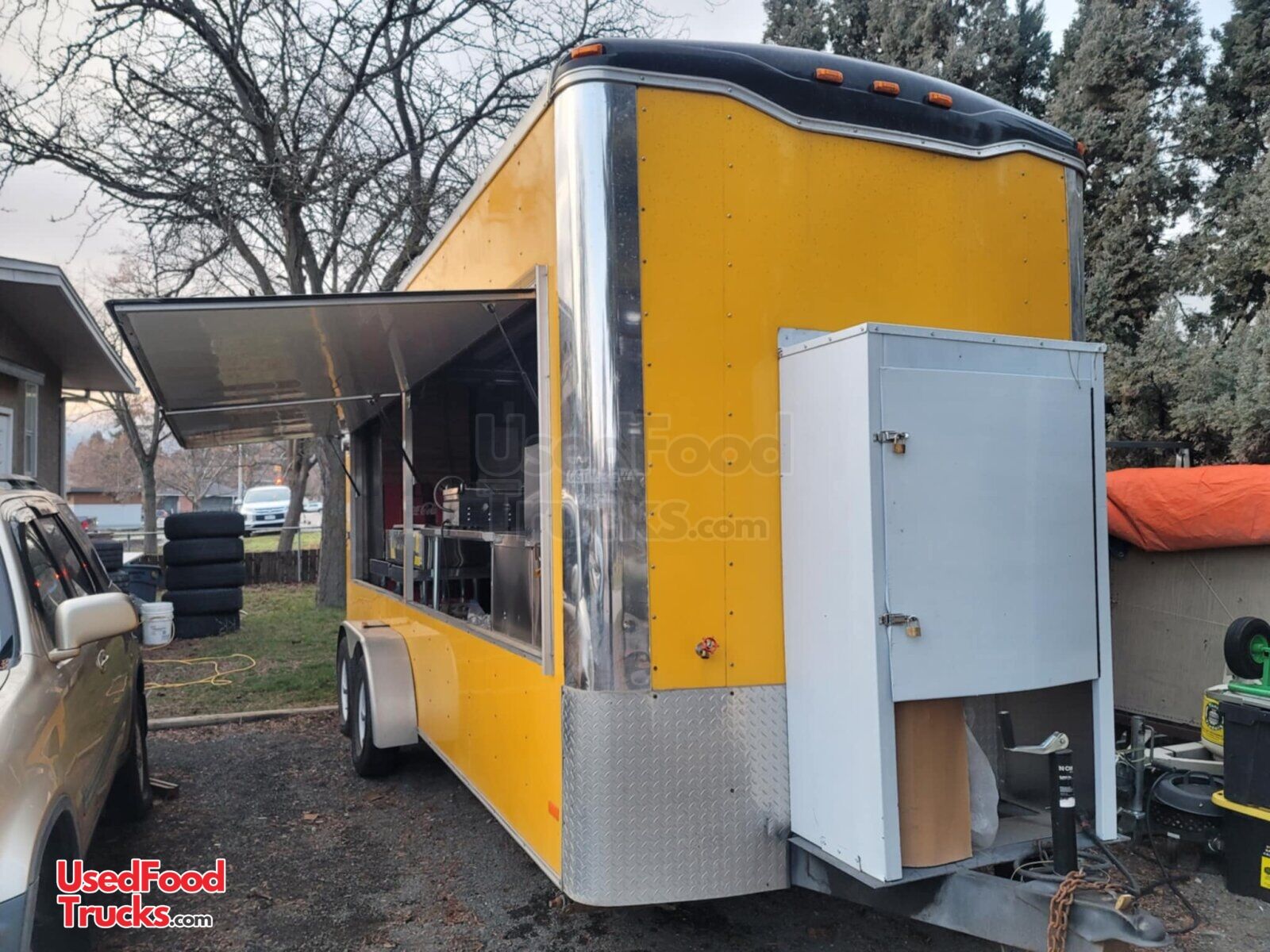 NEW - 2025 20' Haulmark Kitchen Food Concession Trailer with Fire ...