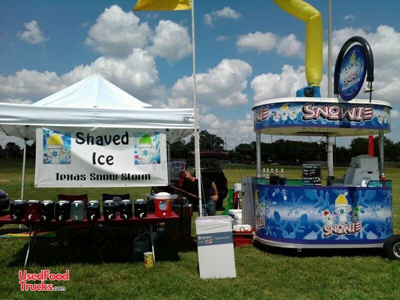 (2) - Snowie Concession Trailer / Kiosks