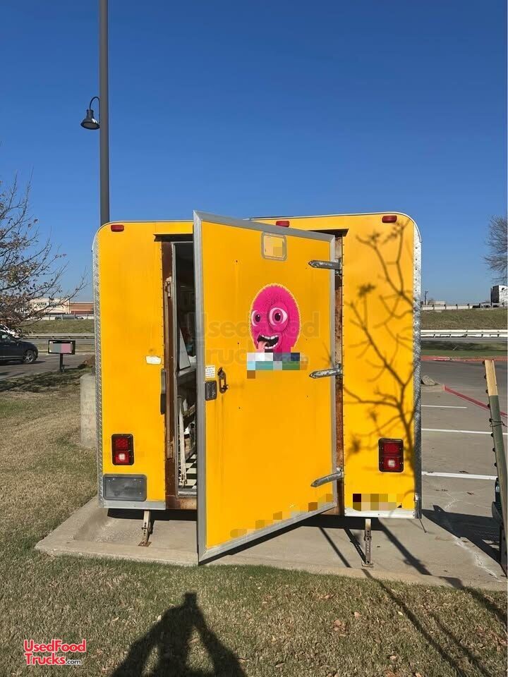 Turnkey - 2011 8.5' x 14' Shaved Ice Trailer Snowball Concession Unit