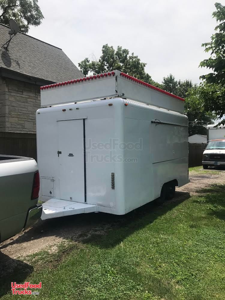 Well-Maintained 7.5' x 15' Waymatic Food Concession Trailer / Mobile ...