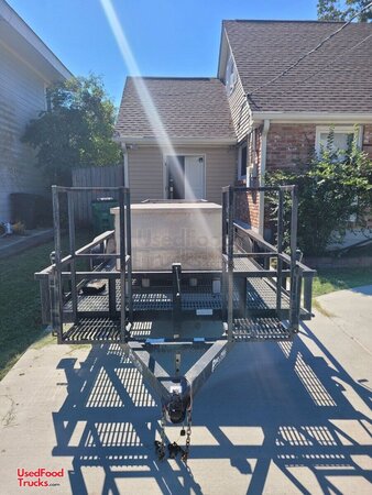 Turnkey - 2012 7' x 18' Commercial Crawfish Boiling Trailer