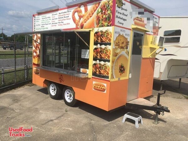 2018 - 8' x 14' Custom Carnival Food Concession Trailer