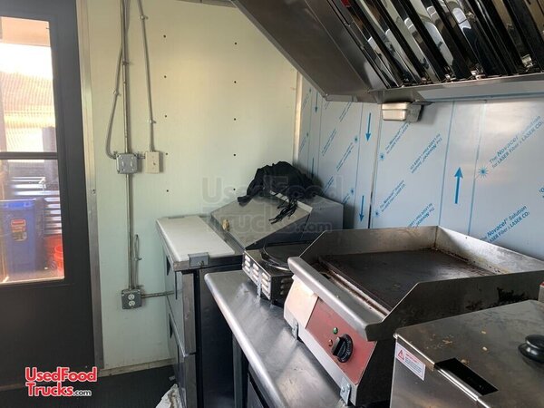 Turnkey 2021 Homemade 18' Barbecue Food Concession Trailer with Porch