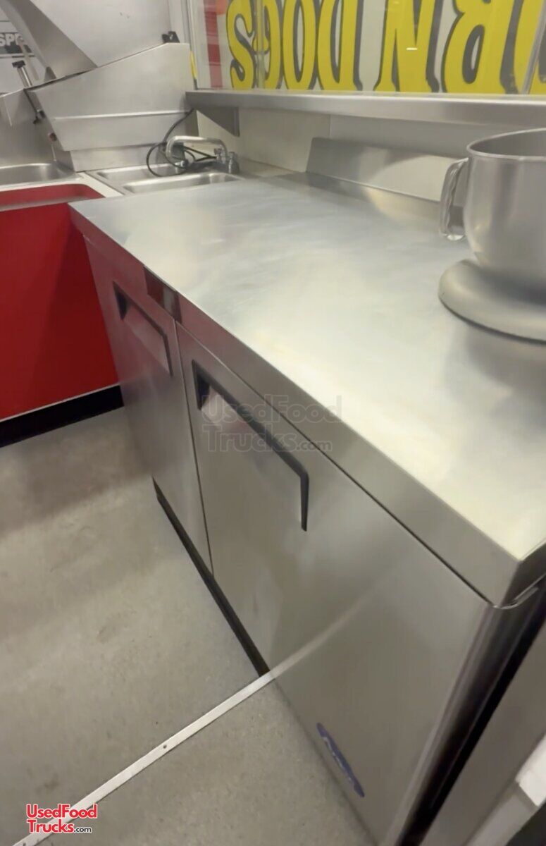2001 8' x 20' Carnival Style Food Concession Trailer w/ Pro Fire System