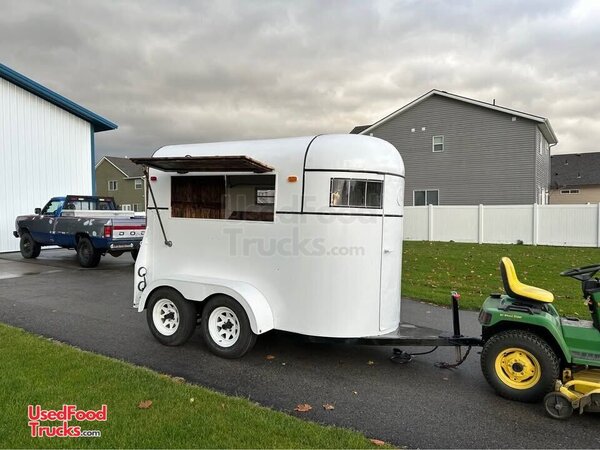 Empty - Horse Trailer Concession Conversion | DIY Trailer