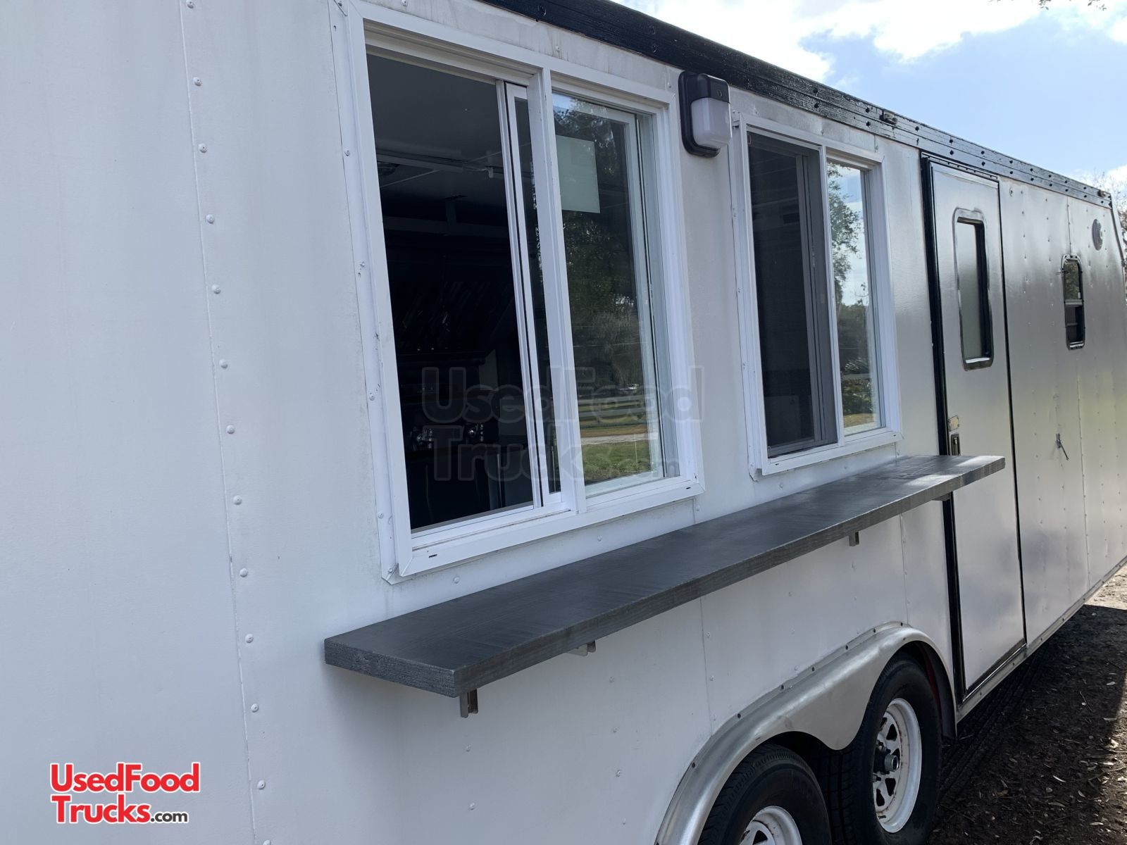 Refurbished 2010 8' x 24' Car Hauler Food Concession Trailer w/ Unused ...