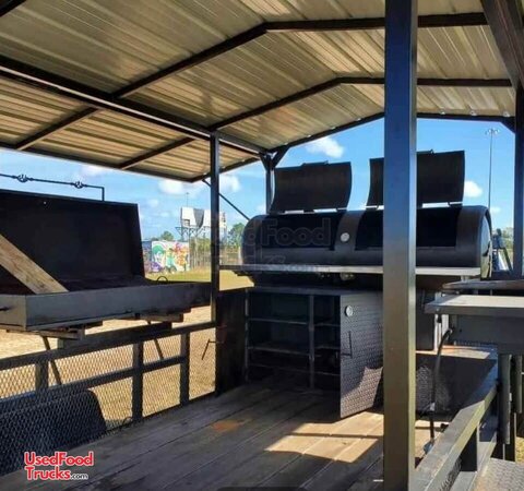 Ready to Roll - Barbecue Food Concession Trailer Mobile Food Unit