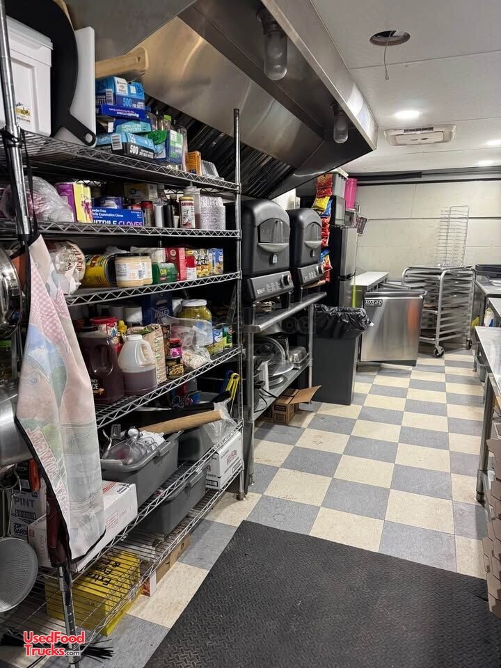 2021 Lark 8' x 27' Pizza Food Concession Trailer Mobile Vending Unit