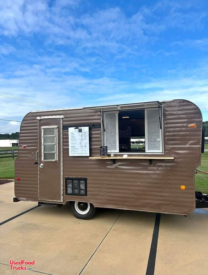 Vintage - 1967 Coffee Concession Trailer Mobile Beverage Unit