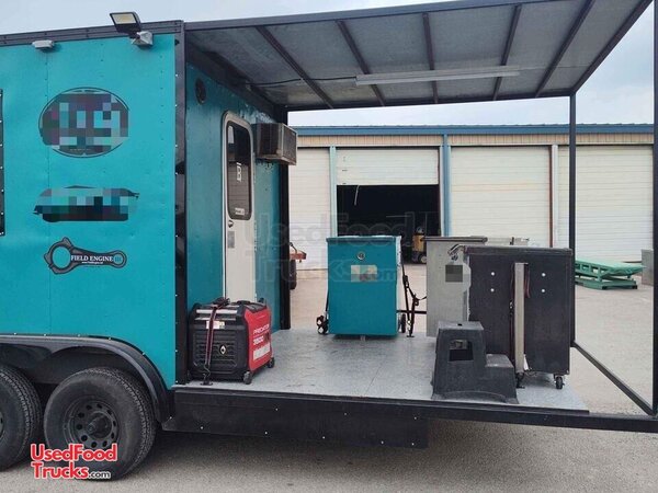 27' Mobile BBQ Unit | Barbecue Competition Trailer with Porch