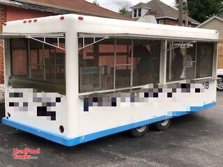 8' x 18' Used Waymatic Food Concession Trailer