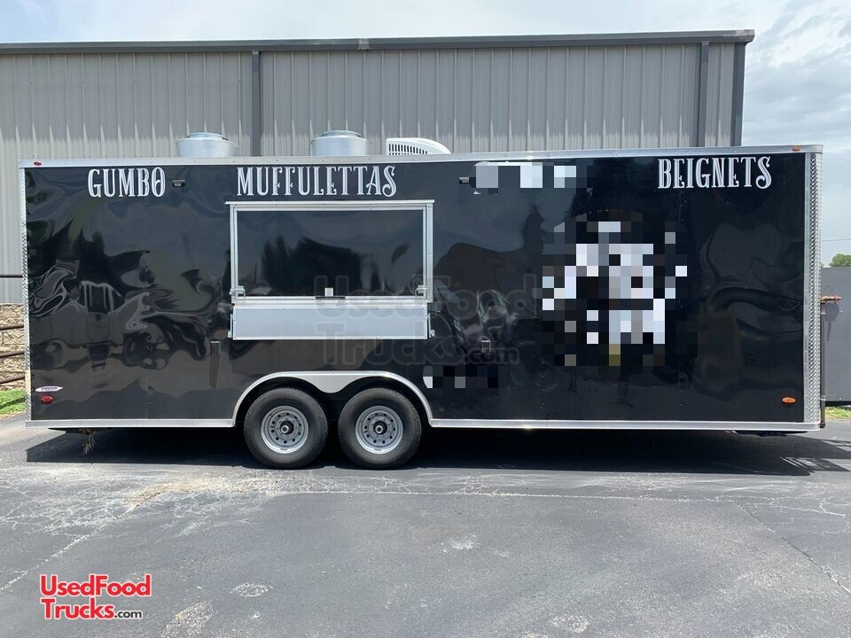 2020 - 8.5' x 24' Food Concession Trailer with Commercial Kitchen
