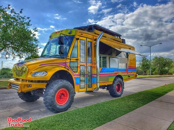 Custom-Built 2010 26' Freightliner School Bus Mobile Kitchen Conversion