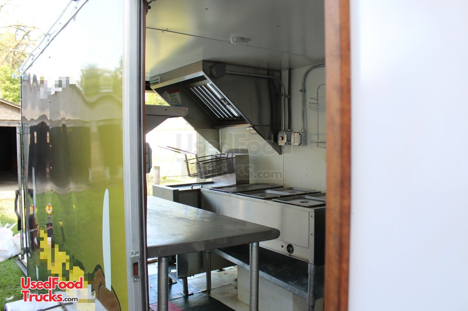 Used 2015 - 6' x 12' Cross 612SA Food Concession Trailer / Mobile ...