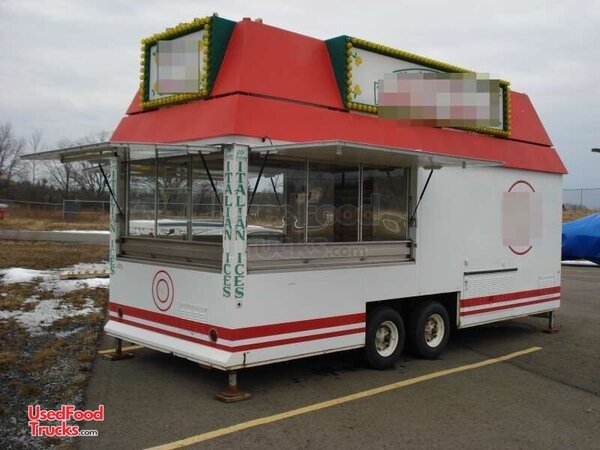 Waymatic 20' Italian Ice Concession Trailer