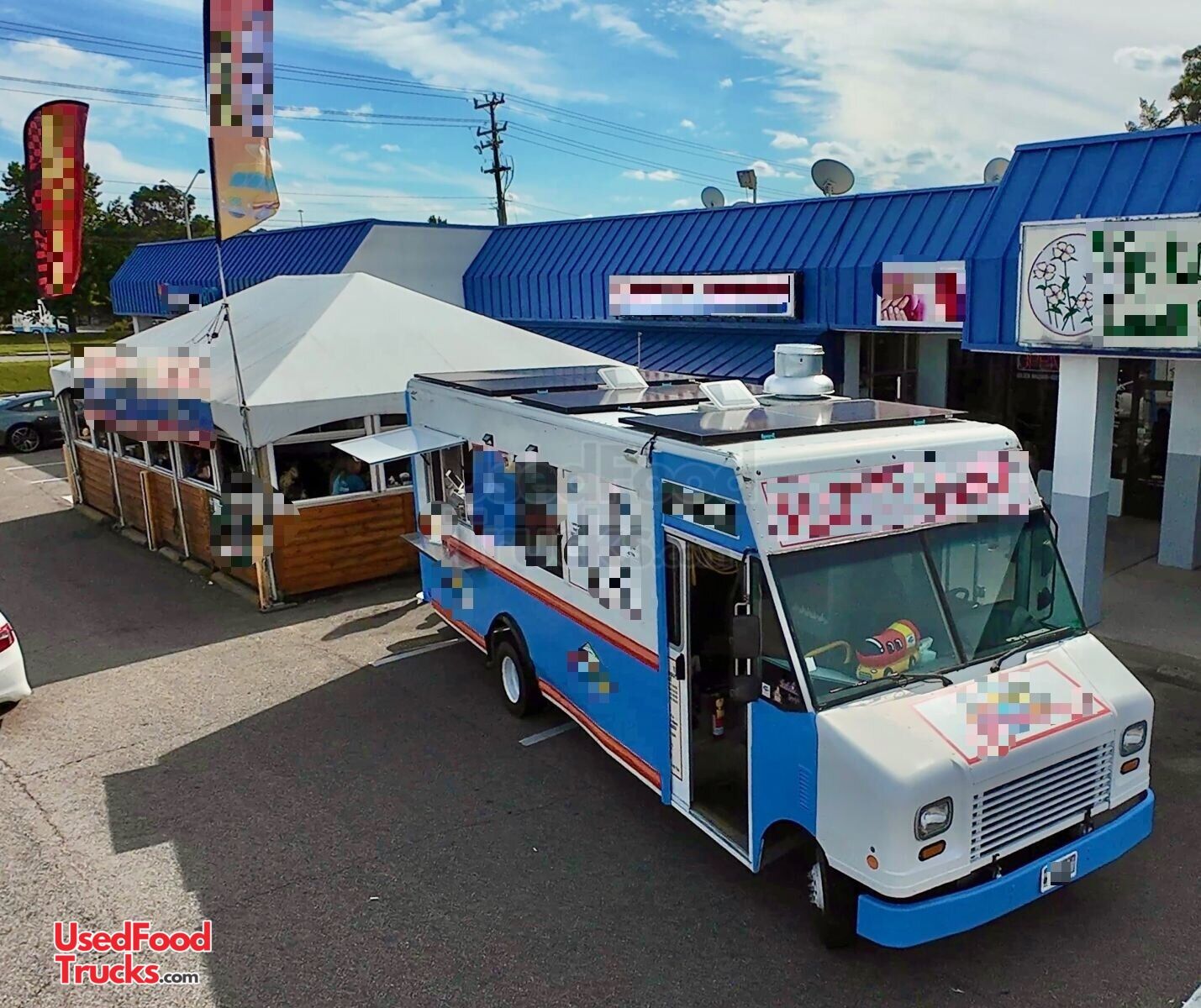 Solar Powered - 2013 22' Ford All Purpose Food Truck with Pro Fire System