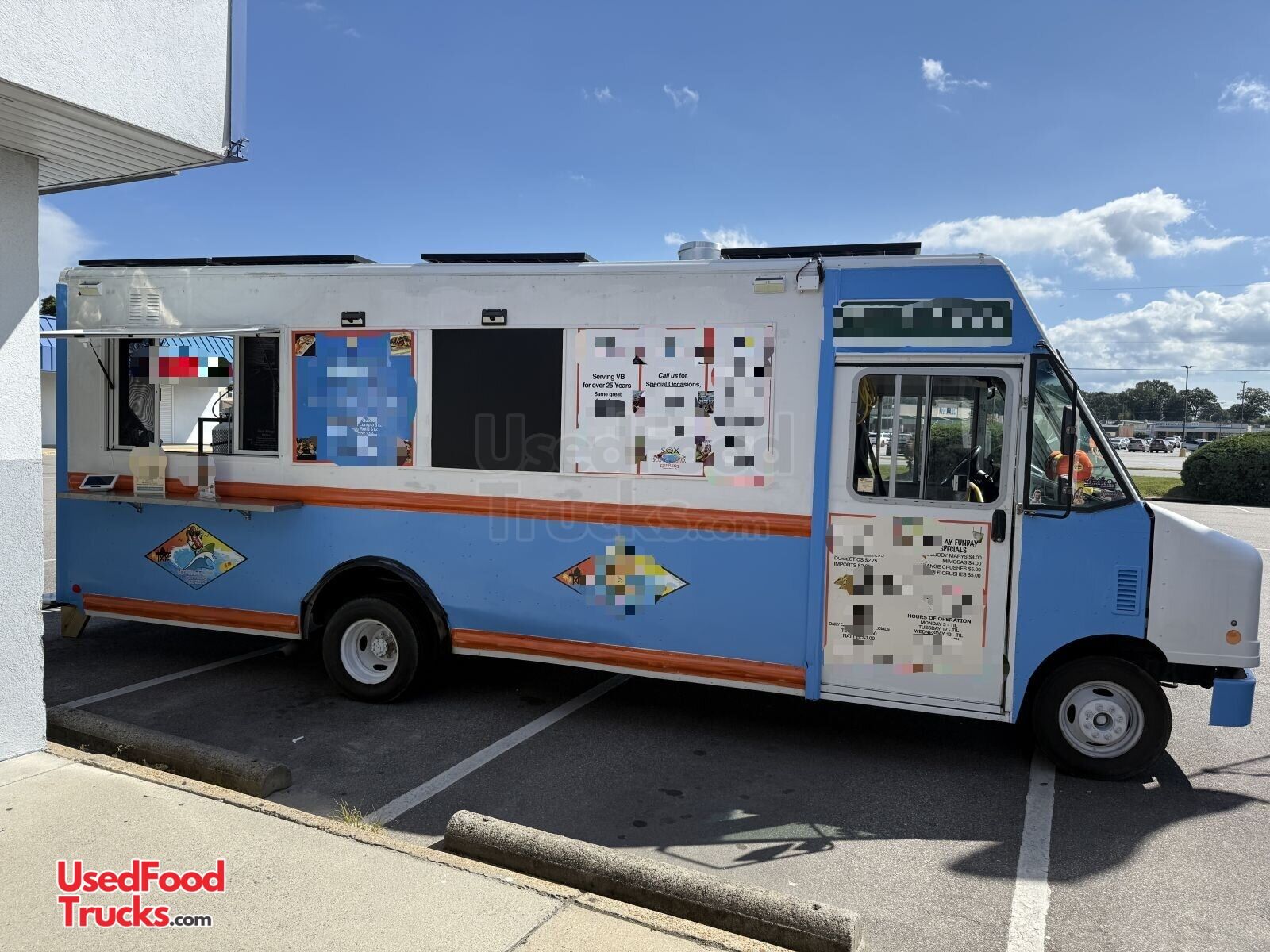 Solar Powered - 2013 22' Ford All Purpose Food Truck with Pro Fire System