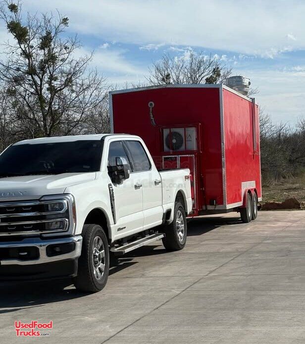 2024 Kitchen Food Concession Trailer with Fire Suppression System