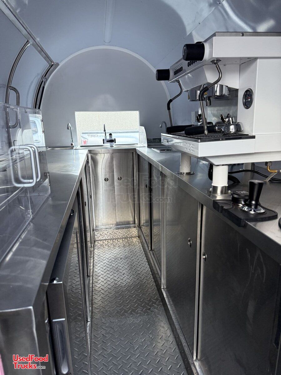 Turnkey - 2025 8 x 10 Espresso/Coffee Concession Trailer with HCD Insignia