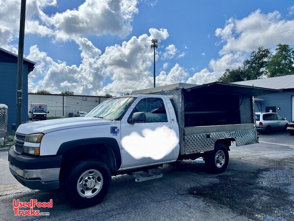 Turnkey Business 2005 Chevrolet Silverado Lunch Serving Food Truck ...