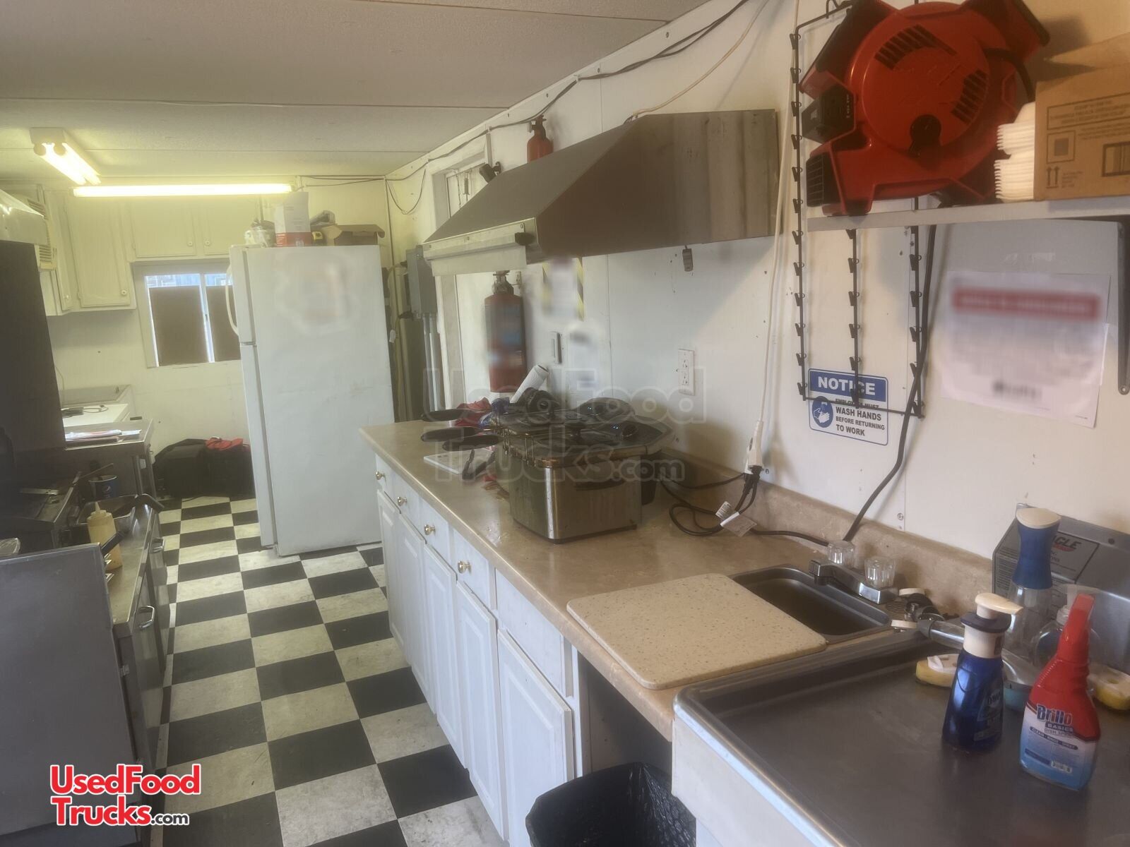 Well Equipped - 7' x 24' Kitchen Food Concession Trailer Mobile Vending ...