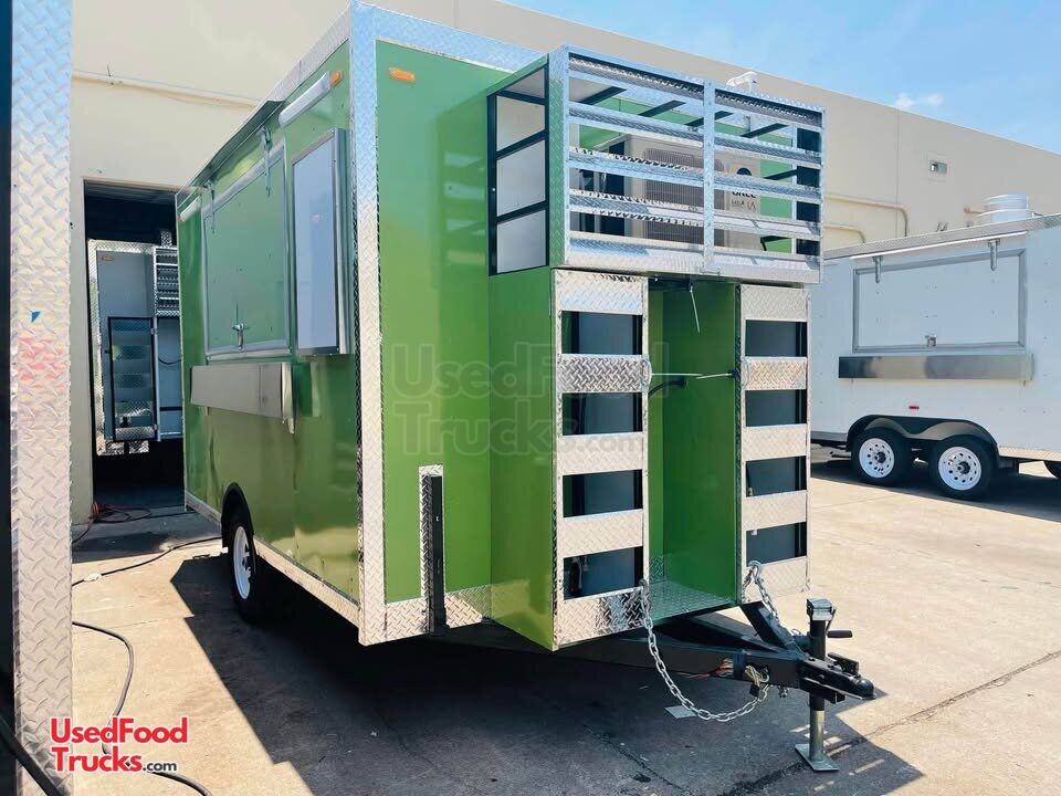 NEW - 12' x 10' Food Concession Trailer DIY Mobile Vending Unit