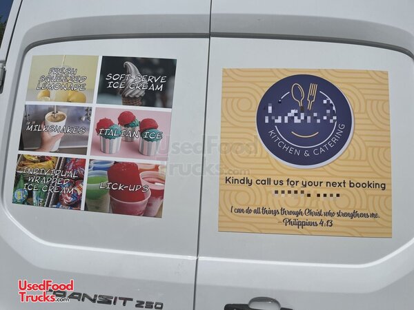 2019 Ford 250 Transit Soft Serve Ice Cream/Milkshake Van