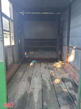Chevrolet P30 Step Van with Commercial Enclosed Pull Behind Smoker ...