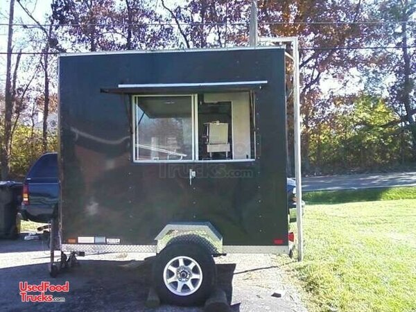 2009 - 6' x 8' Mayhem Custom Built Coffee Concession Trailer