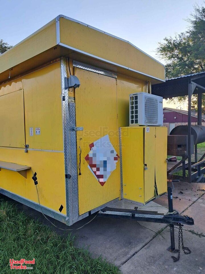 2019 - BBQ Food Concession Trailer Used Mobile Kitchen w/ Buckeye Fire ...