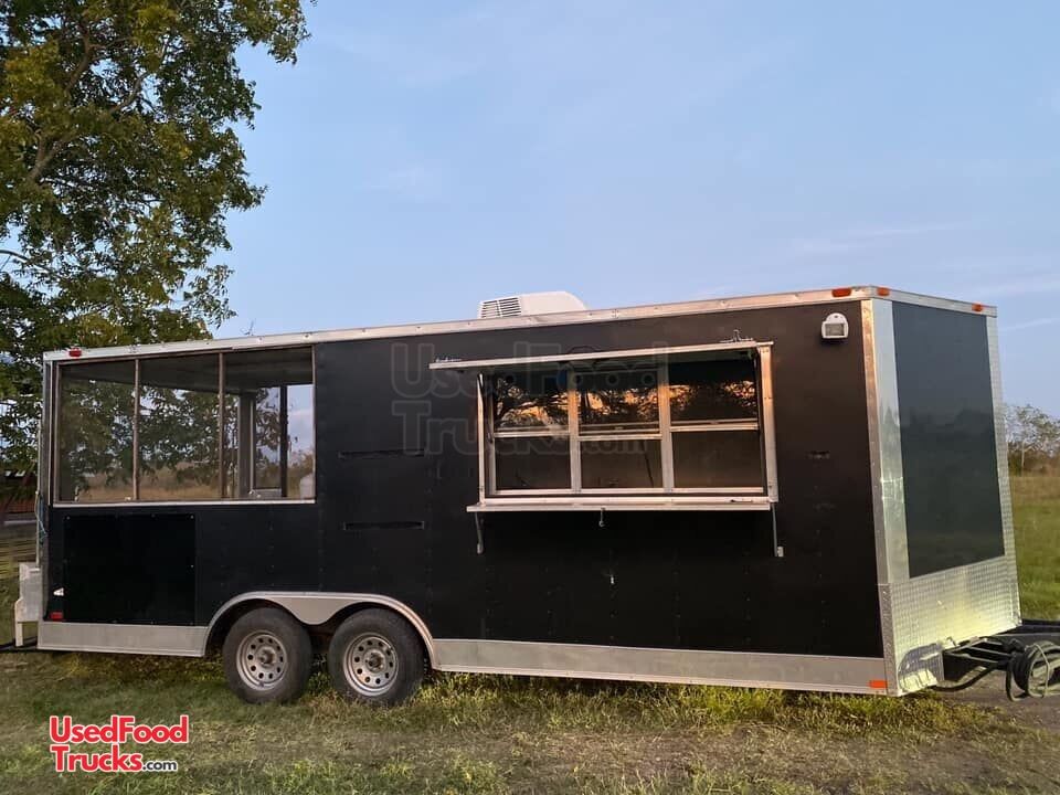 Heavy-Duty 2015 Freedom Trailer Food Concession Trailer w/ Meshed ...