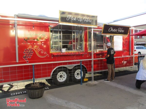 2018 8.5' x 24' Self Contained Restaurant Style Trailer w/ CA HCD ...