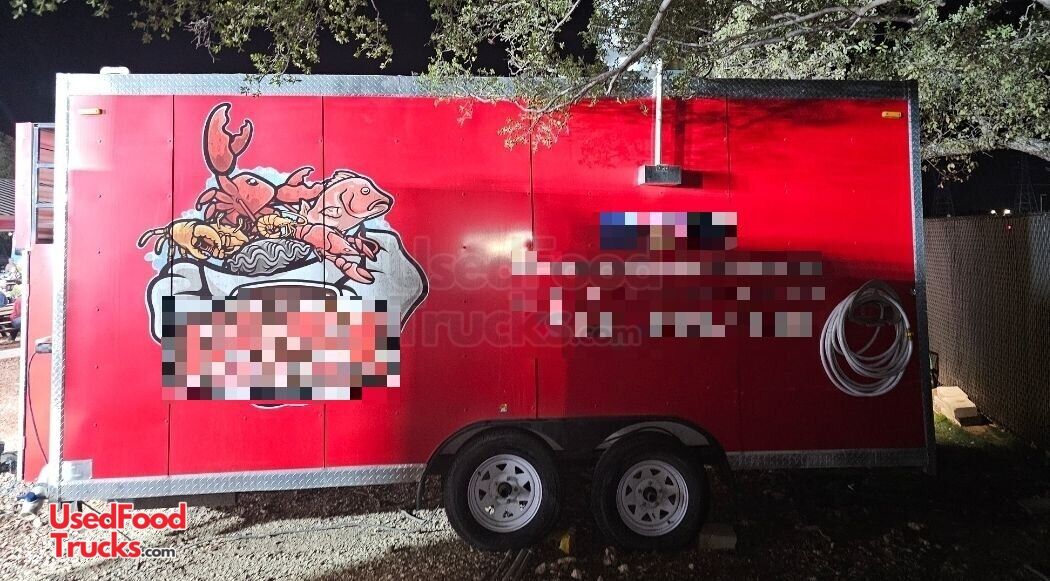 Turnkey Business 2022 8' x 16' Kitchen Food Concession Trailer with Pro ...