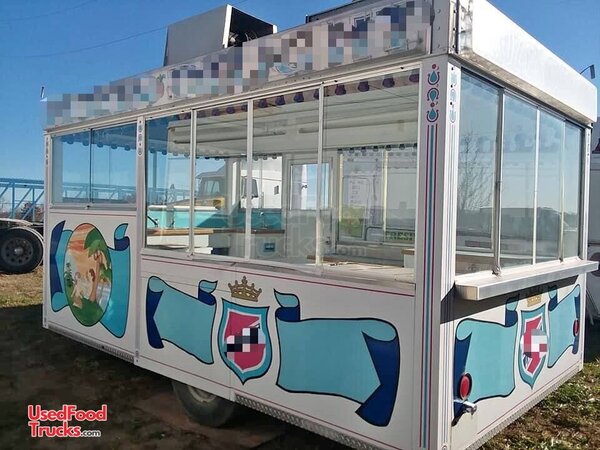 Shantz - 7.8' x 16' Food Concession Trailer