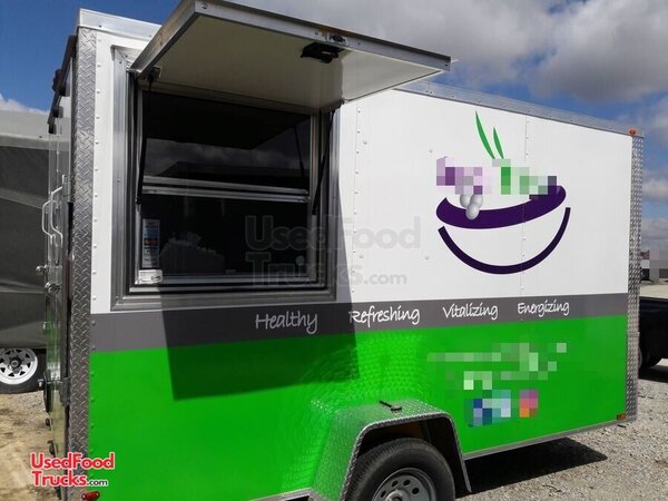 2017 - 7' x 12' Smoothie / Beverage Concession Trailer