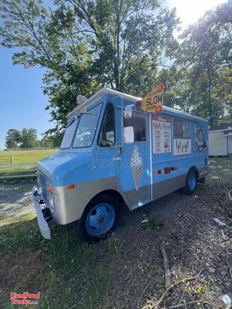 Rebuilt- GMC P30 Step Van Ice Cream Truck with 2019 Kitchen Build-Out